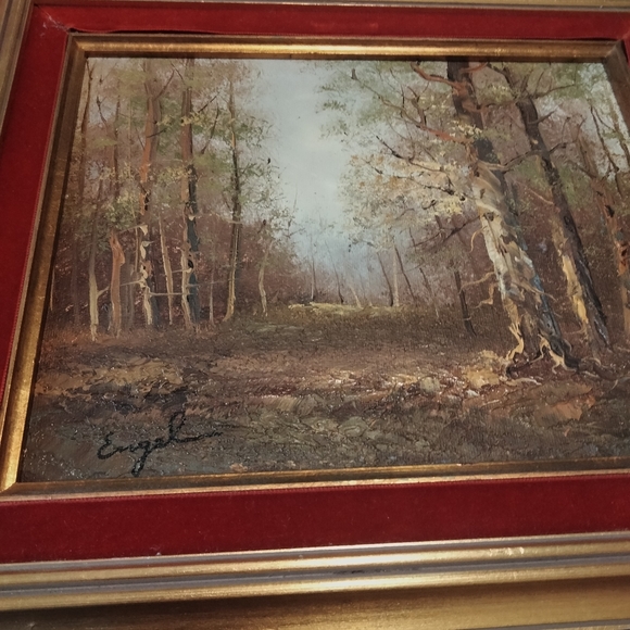 Wall Decor | Landscape Painting Art Forrest With Beautiful Details And ...